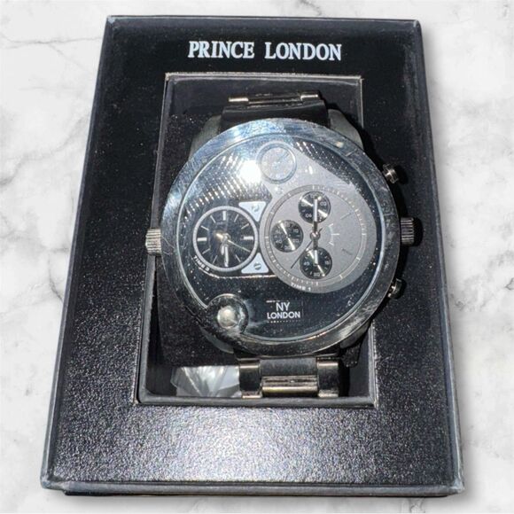 NY PRINCE LONDON | Accessories | Prince London Watch 2 Face With Band ...